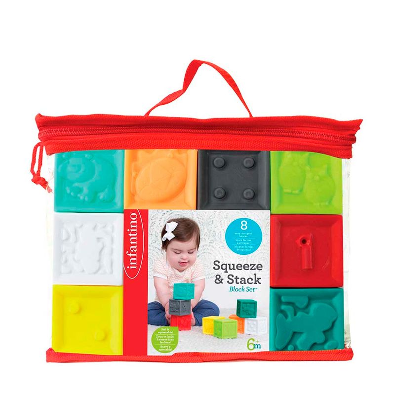 Bloques Apilables Infantino 20671102 Miscelandia